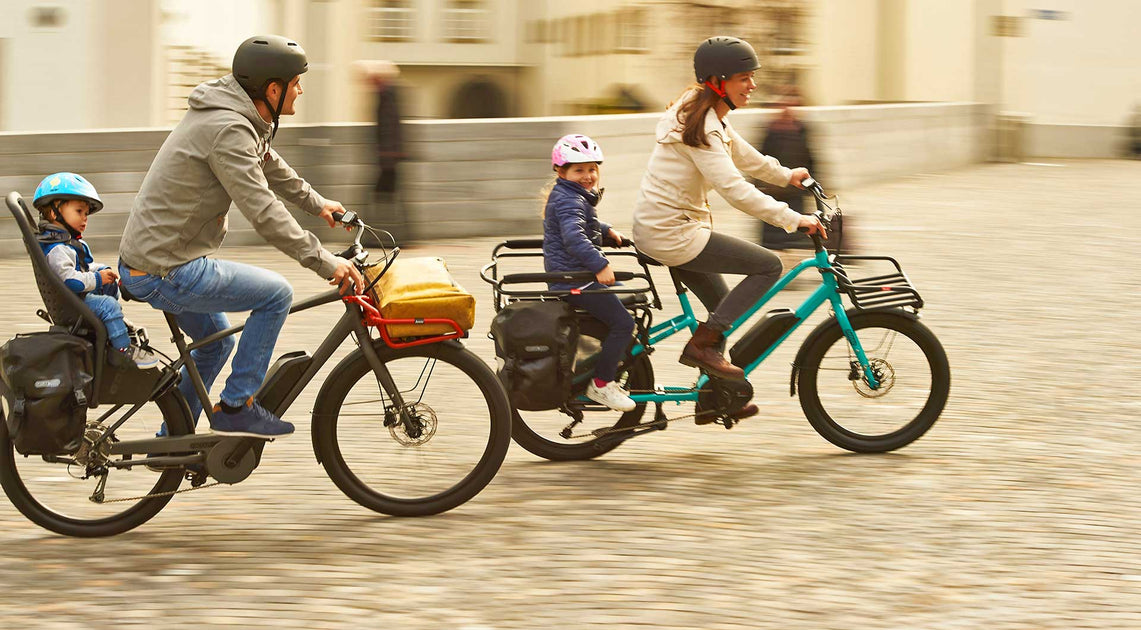 Family E-bikes - the practical future of the E-bike – Aarons Bikes Jersey